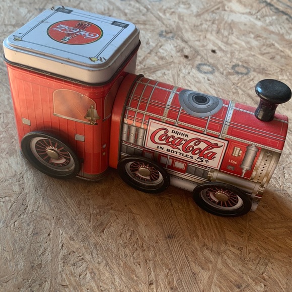 Coca Cola | Accents | Coca Cola Collectible Tin Train Vintage | Poshmark